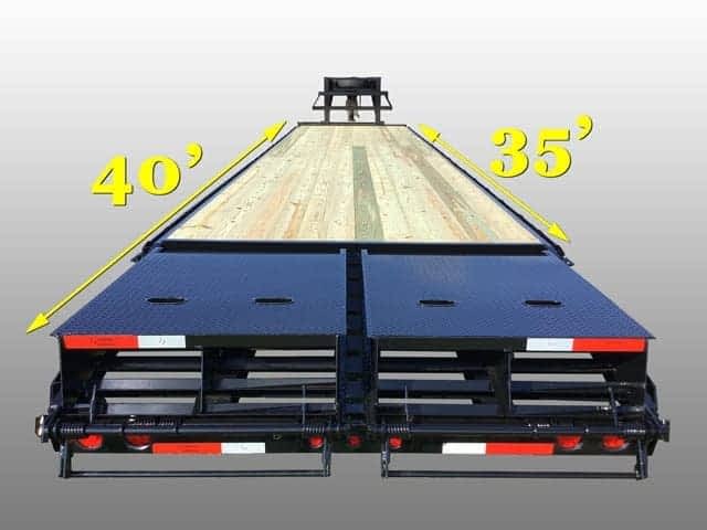 26K Hotshot Gooseneck Flatbed Trailer for Sale | Texas Pride