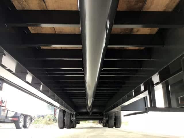 16k lb GVWR Flatbed Equipment Gooseneck Trailer for Sale