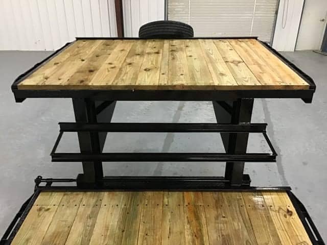 22k lb GVWR Gooseneck Deck Over Flatbed Power Tilt Trailer for Sale