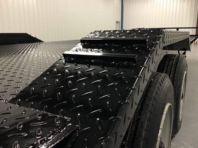 16k lb GVWR 8.5′×17′+4′ Fully-Loaded Bumper Pull Lowboy Tilt Package ...