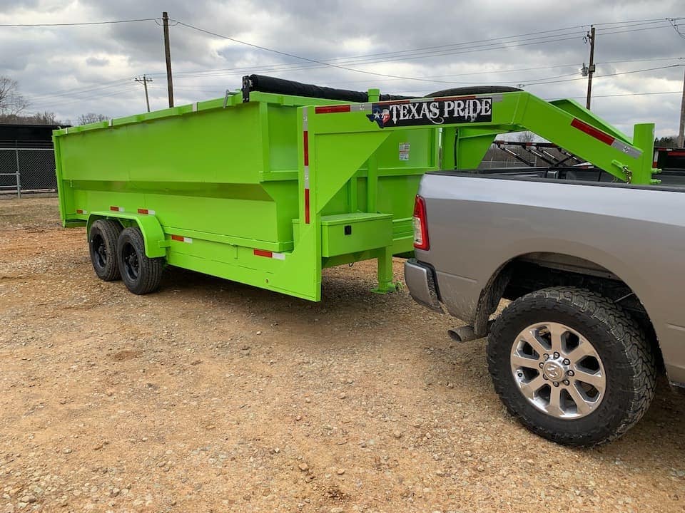 16k lb GVWR Flatbed Equipment Gooseneck Trailer for Sale