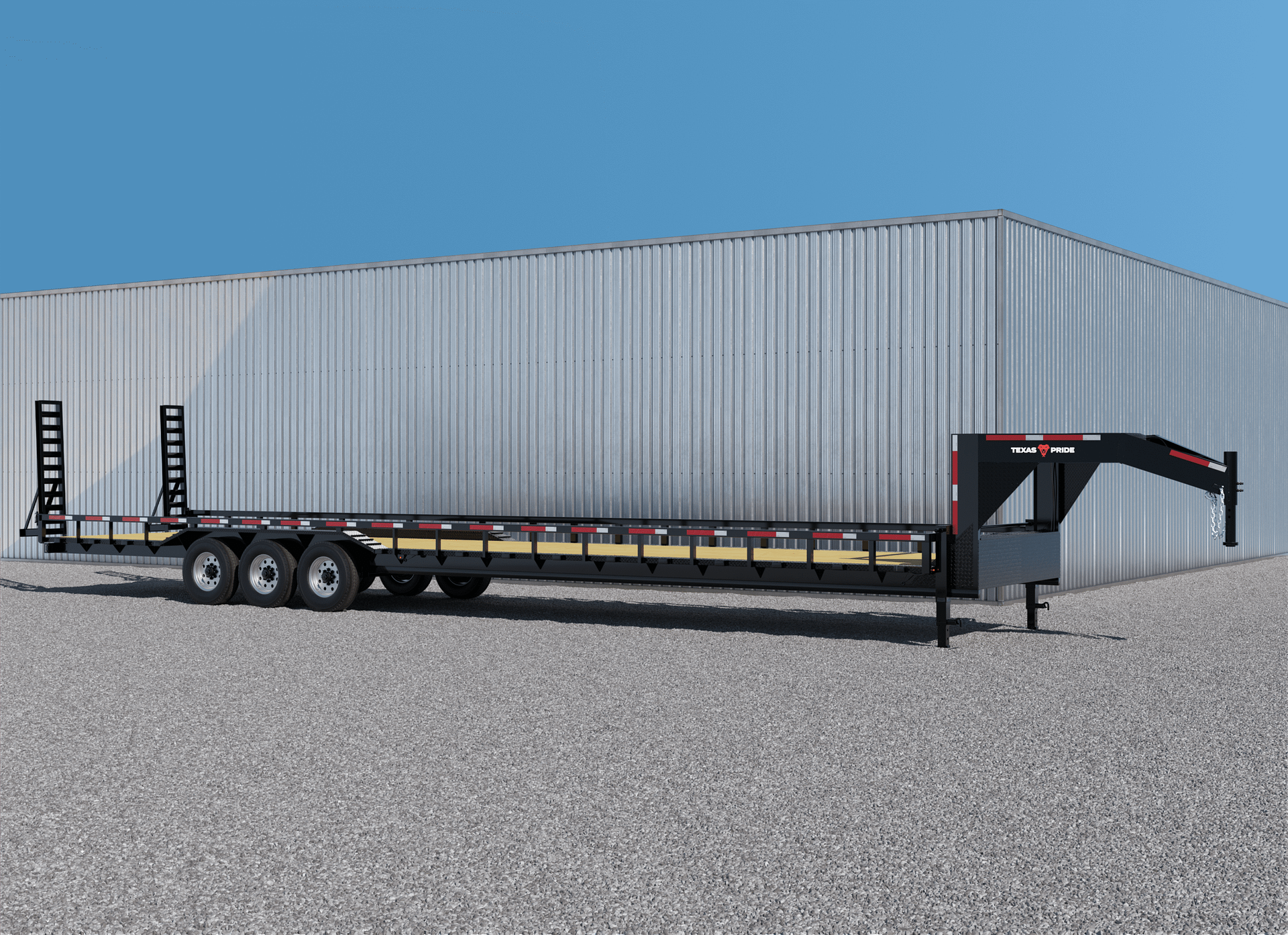 Lowboy Trailers for Sale – Heavy Loads, Low Deck | Texas Pride
