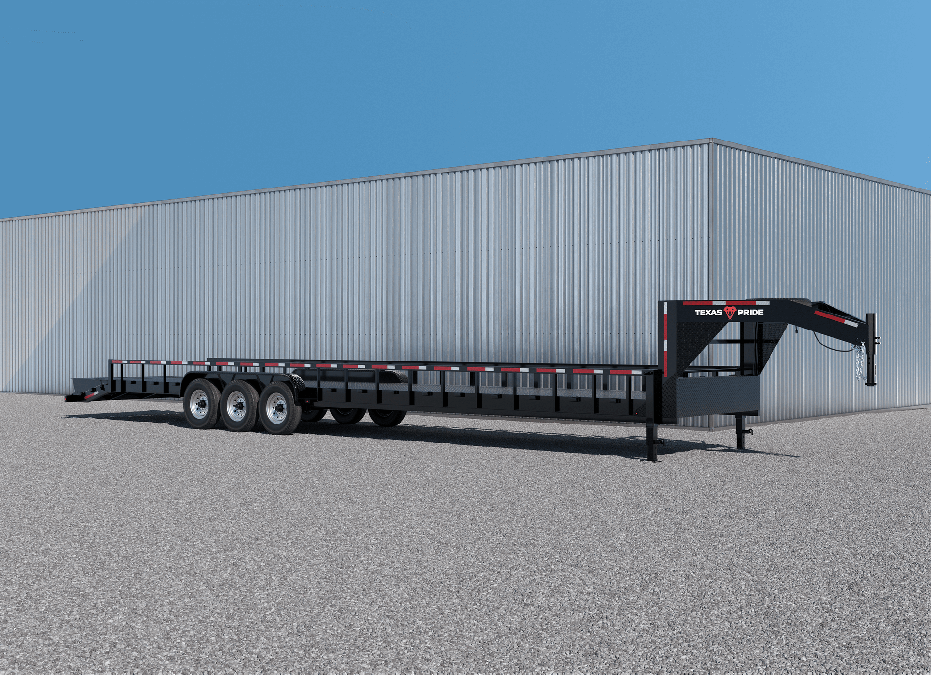 Lowboy Trailers for Sale – Heavy Loads, Low Deck | Texas Pride