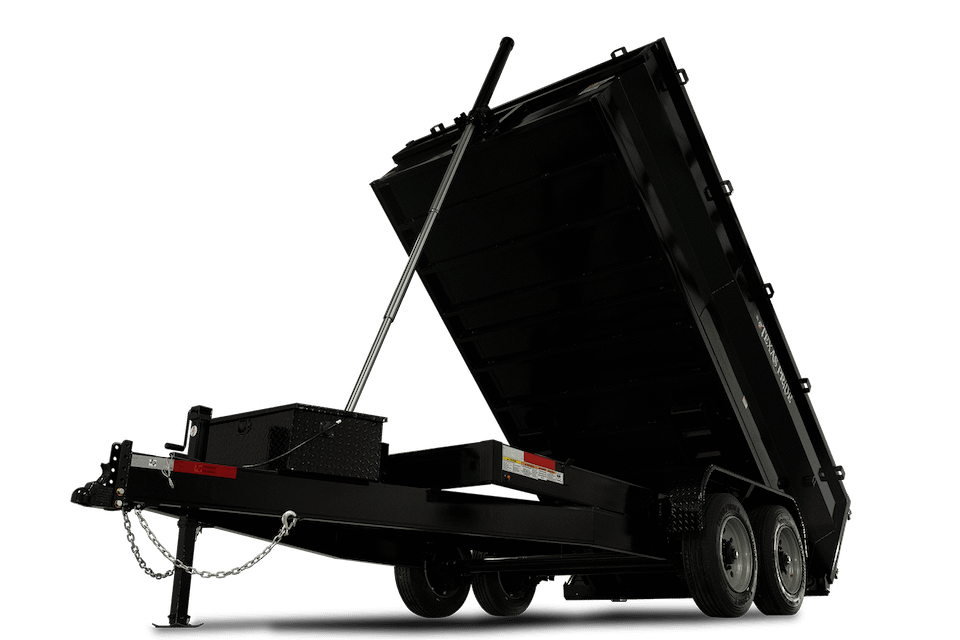 18k lb GVWR Bumper Pull Dump Trailer for Sale