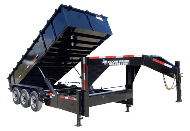 24k lb GVWR Gooseneck Dump Trailer for Sale