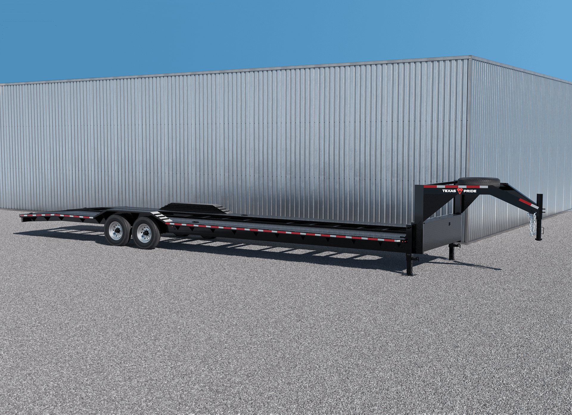 7k lb GVWR Single Car Hauler Trailer for Sale